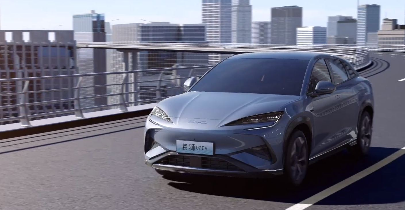 比亞迪 BYD 海洋系列最新中型都市智電 SUV 「海狮07EV全能王」將於明天正式發布 – MYEV電動車買賣